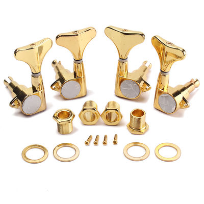 Set Of 2L2R Gold Bass Tuning Pegs Tuning Machine Heads Acoustic ...